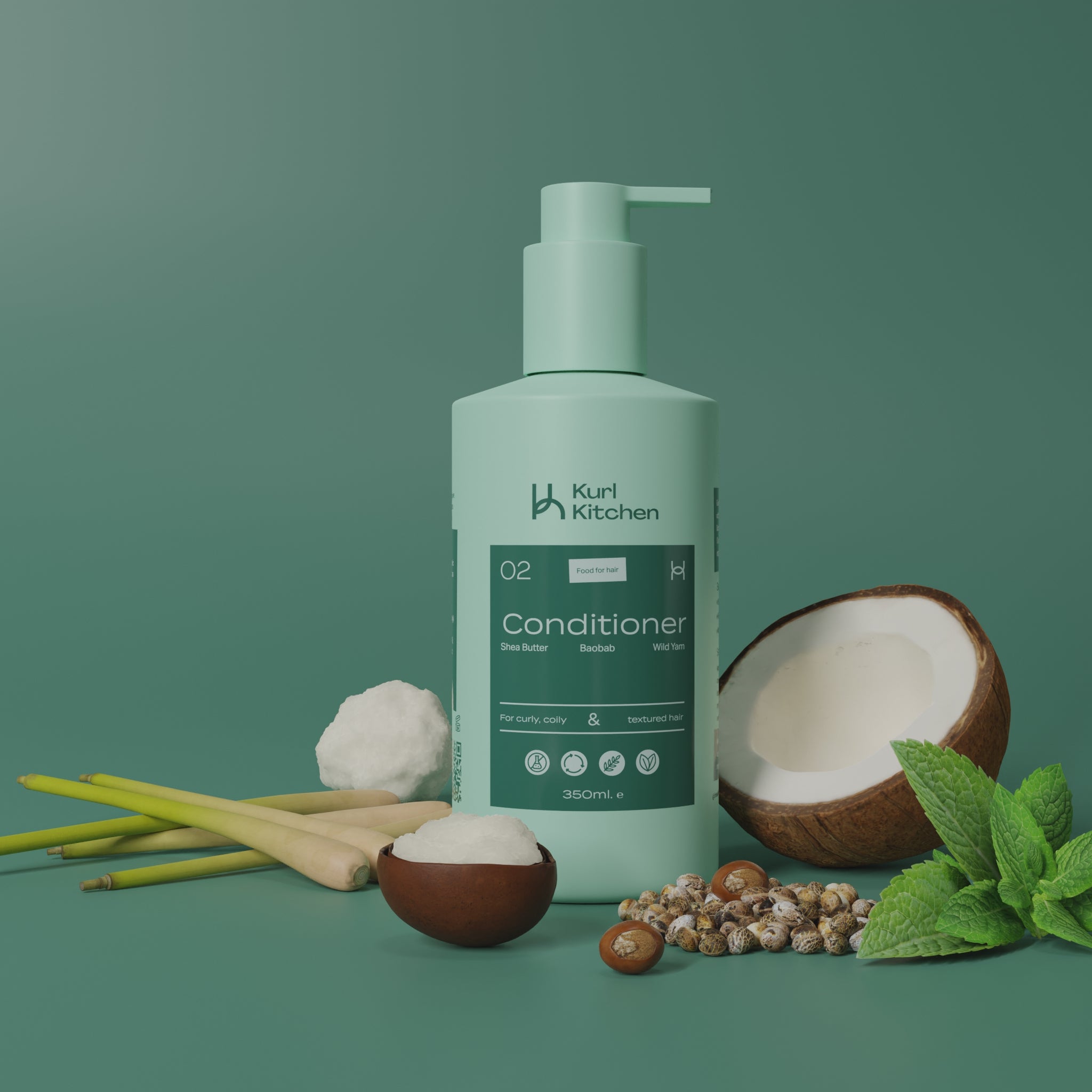 Hydrating and moisturising shea butter Conditioner – The Kurl Kitchen